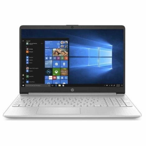 15,6" Ноутбук HP 15S-FQ5340TU (9R168PA) серебристый - 1920x1080, IPS, Intel Core i3-1215U, ядра: 6 x 1,2 ГГц, 8 ГБ, SSD 256 ГБ, UHD Graphics, Windows 11 Home