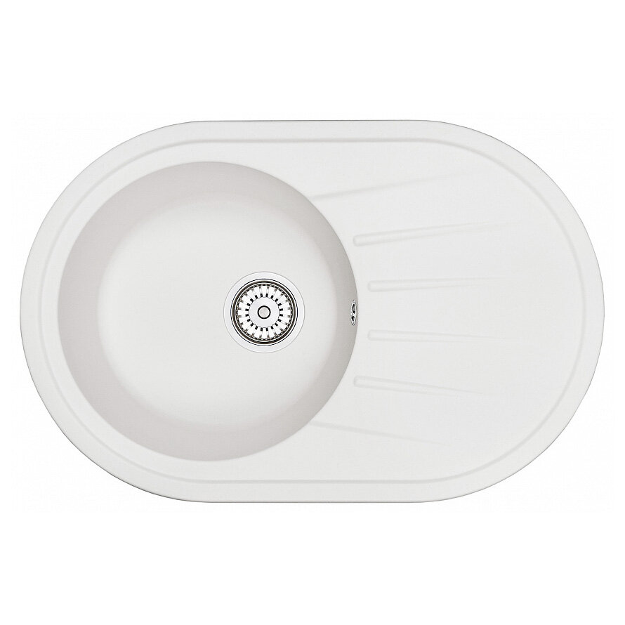 Кухонная мойка Granula Standart 76х50 ST-7601 белый