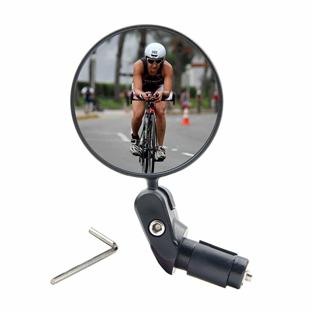 Складное выпуклое зеркало заднего вида для горных шоссейных велосипедов