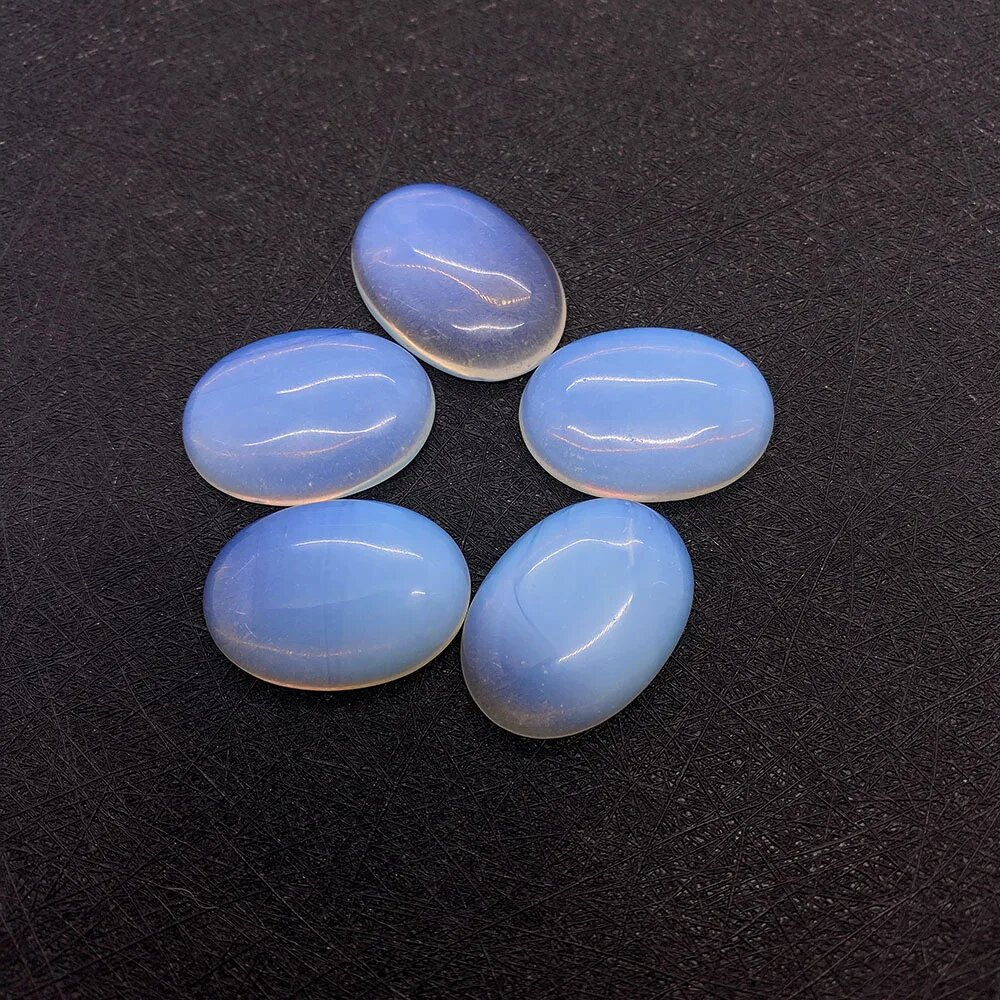 Кабошон агат, оникс, бирюза, натуральный камень, 18x25 мм X