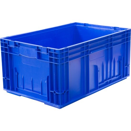 Ящик Тара п/п 594х396х280 RL-KLT цв. голубой