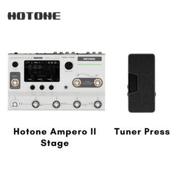 Hotone Ampero II Stage+Hotone Tuner Press Процессор эффектов DSP и Педаль эффектов пакетная распродажа