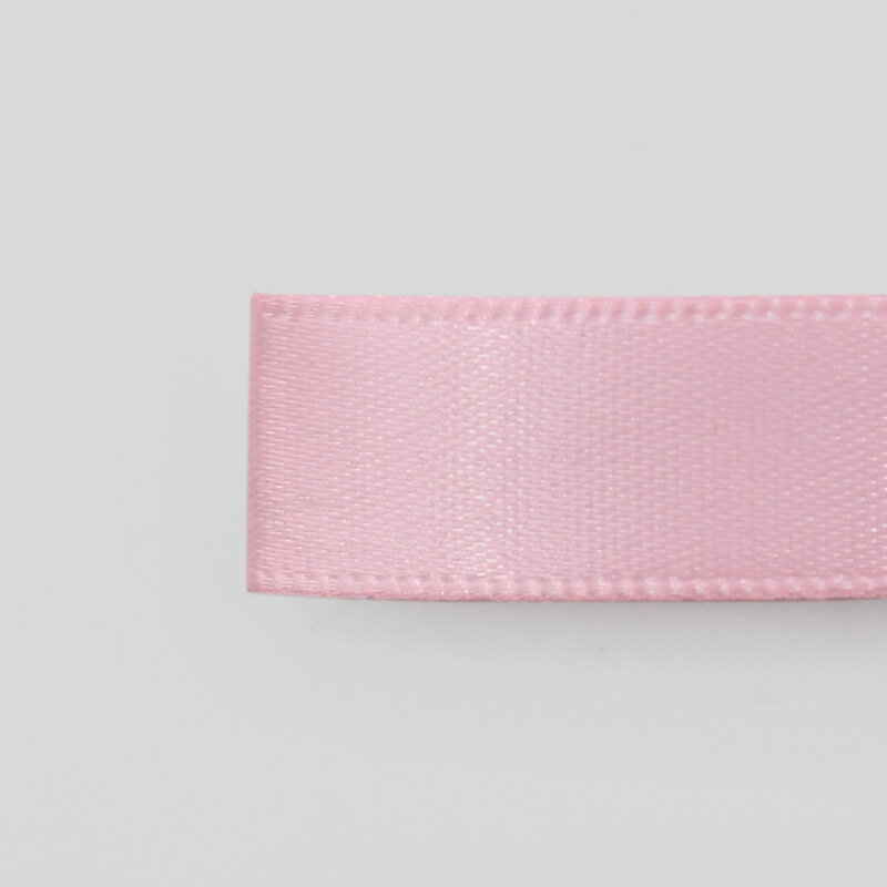 Лента балетная, двусторонняя, с бантом, 0,6см, 91.4м, персиково-розовая
