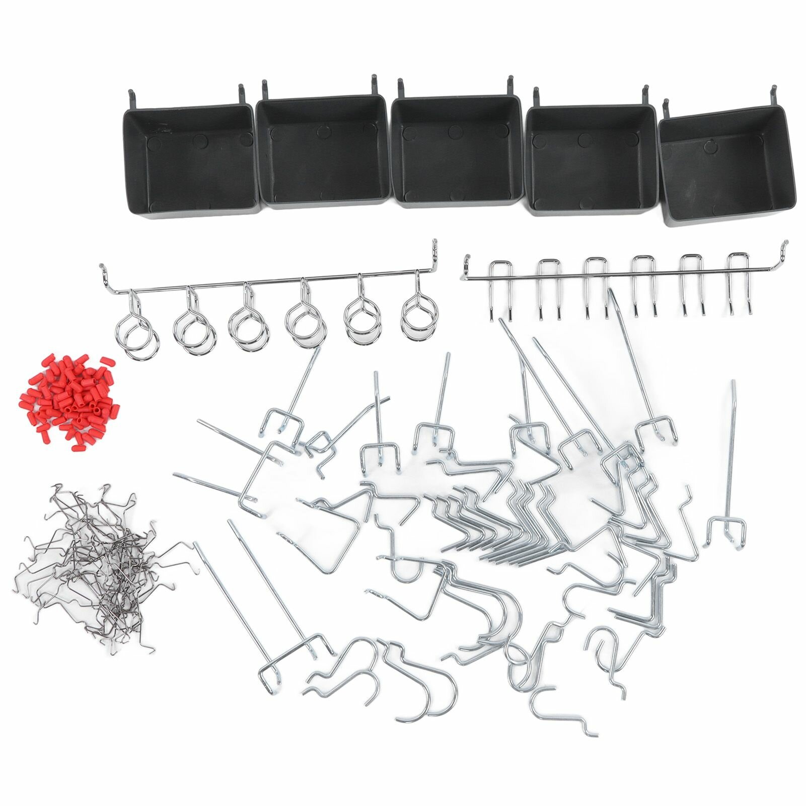 Набор крючков 114шт (с замками, для организации хранения)