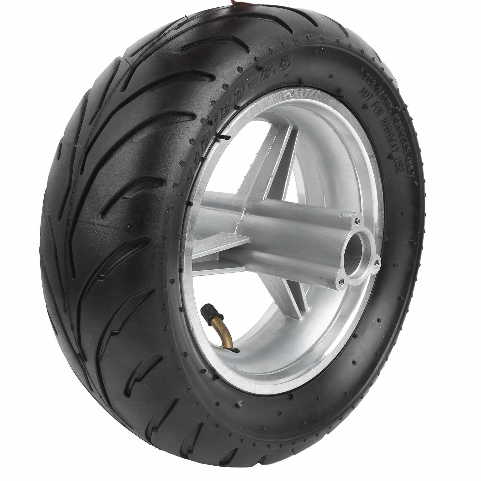 Колесо шины карманного велосипеда с ободом из премиального сплава стали, 47cc 49cc Pocket Bike(Заднее колесо 110 50-6,5 дюймов), противоскользящие аксессуары