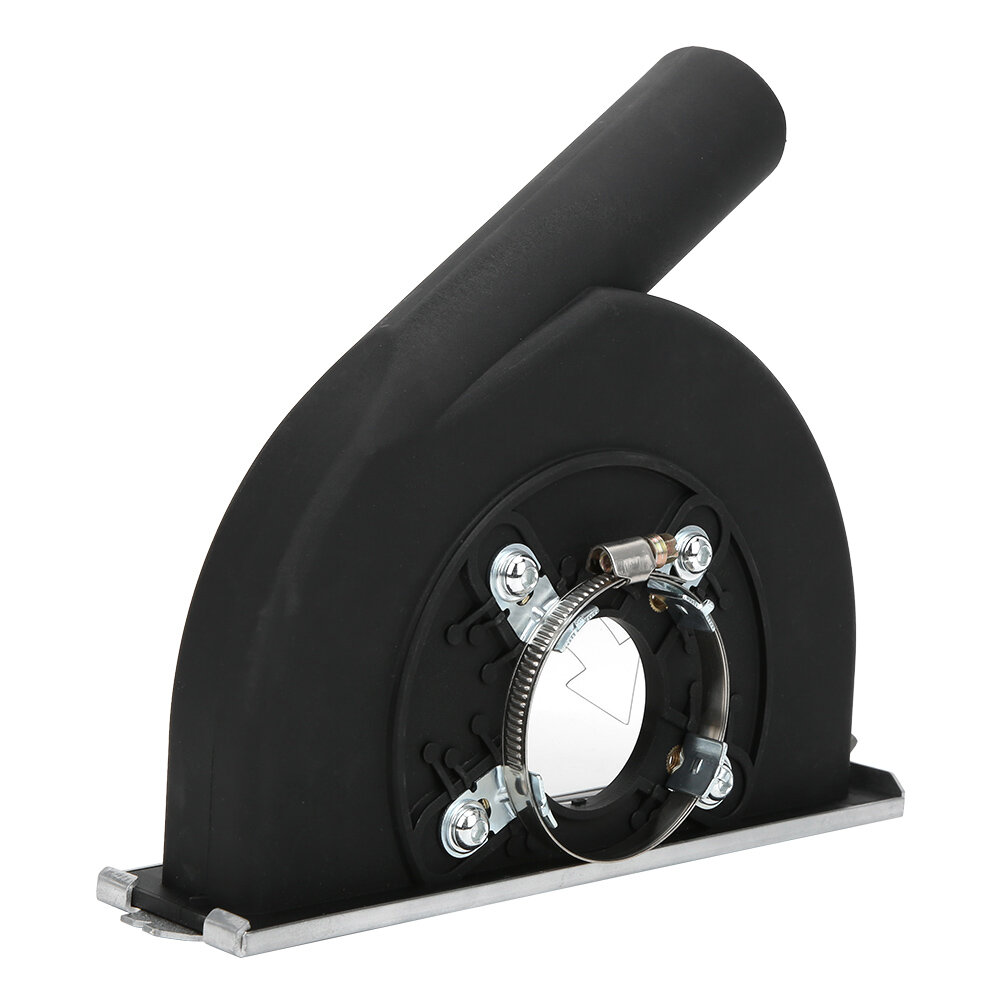 Дымовая обрешетка для угловых шлифовок аксессуары для шлифования резки защитная оболочка для 150/156/160/180 мм, 1 шт. защитная оболочка, 1 шт. гаечка, 1 шт. хомут для шланга, 1 шт. адаптер