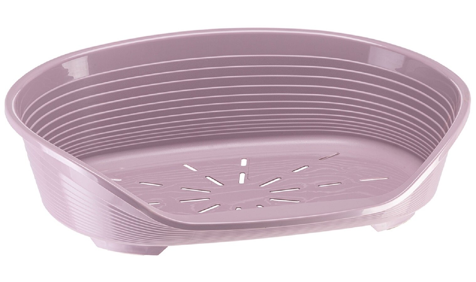 Лежак пластиковый для собак FERPLAST SIESTA DELUXE 6, 70,5 х 52 х 23,5 см (светло-сиреневый)