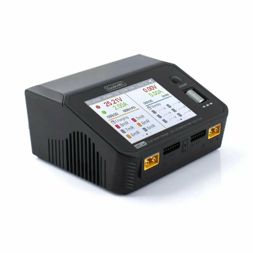 Зарядное устройство ToolkitRC M6DAC AC 200w / DC 350w x2