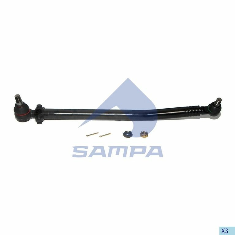 Тяга рулевая продольная для Мерседес арт 09705701 SAMPA