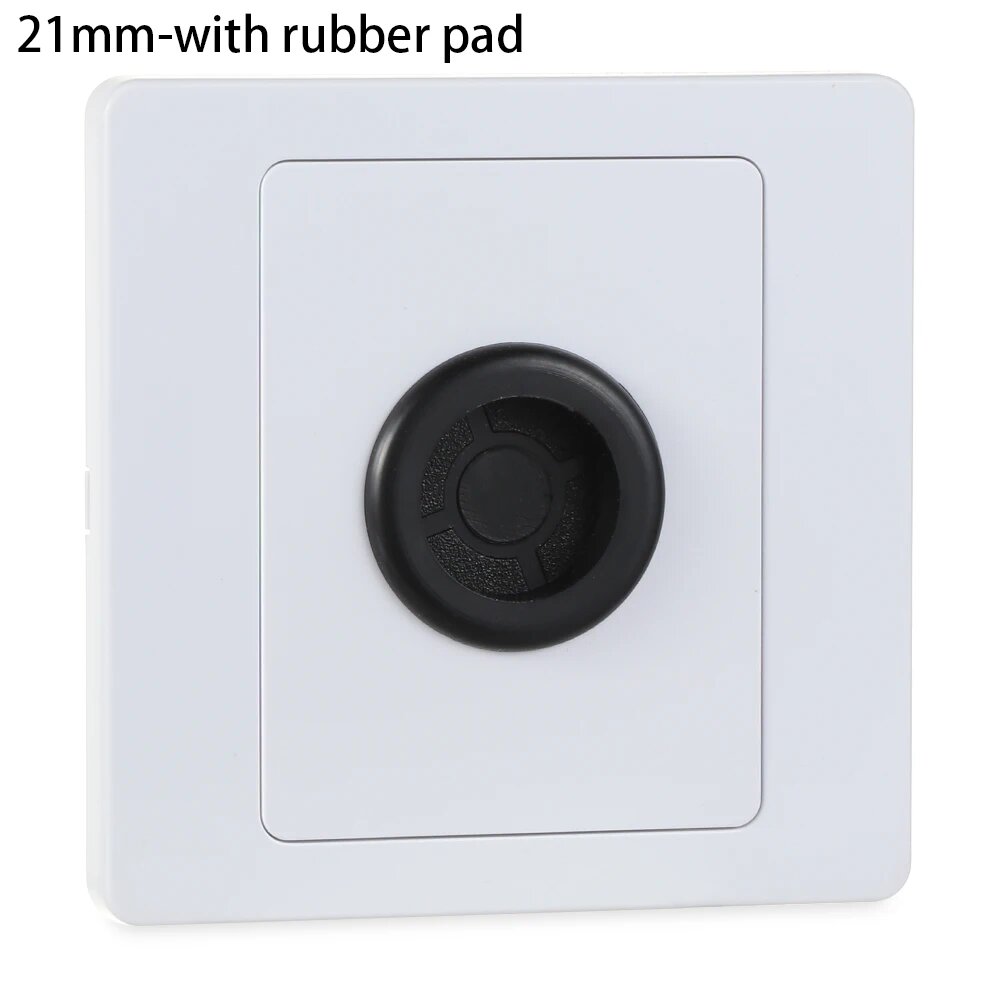 Белая пустая панель с отверстием 21mm-with rubber pad