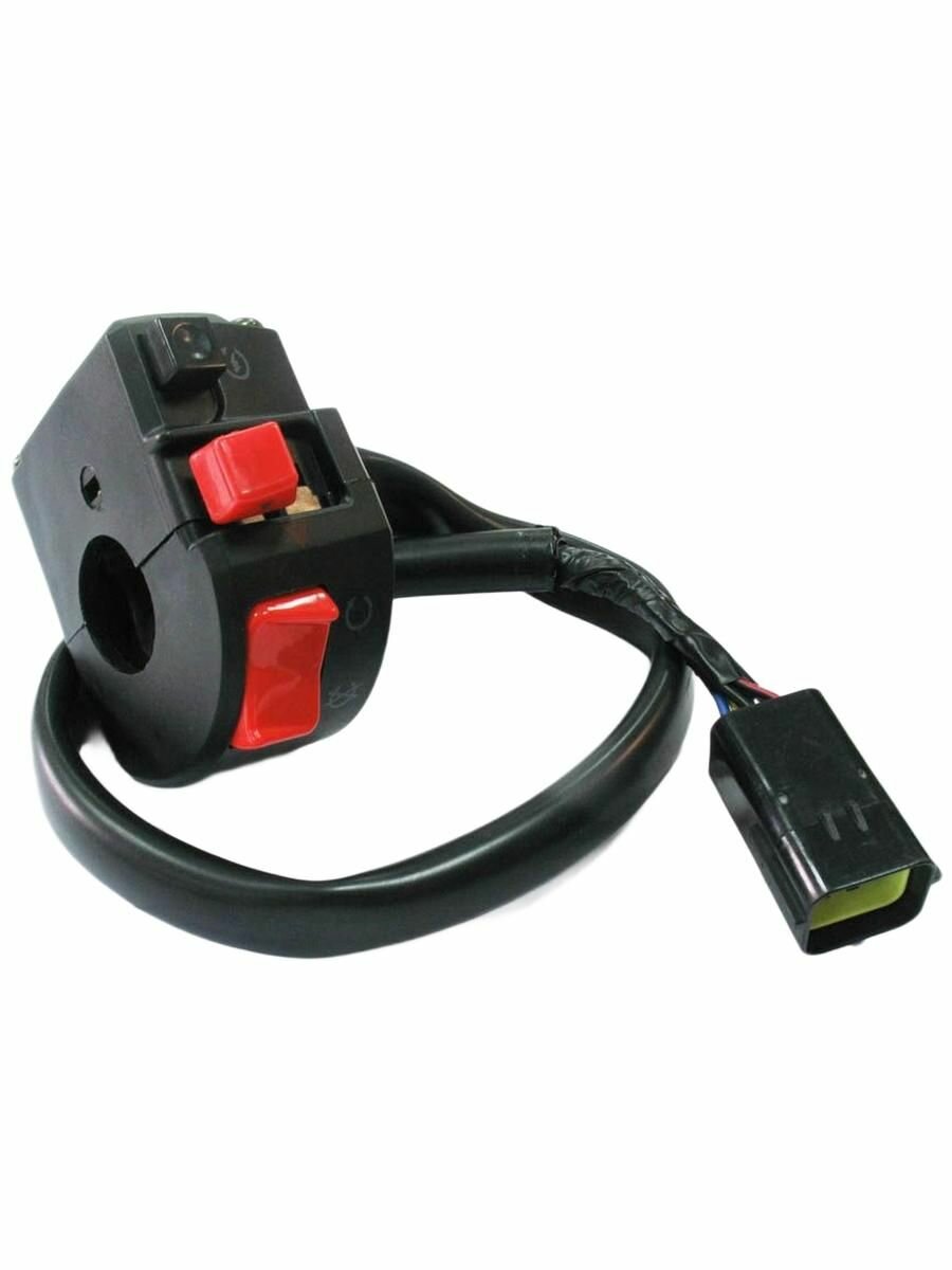 Блок переключателей рулевой правый в сборе, мотоцикл Stels 600 Benelli, 40600P250000 (item:200)