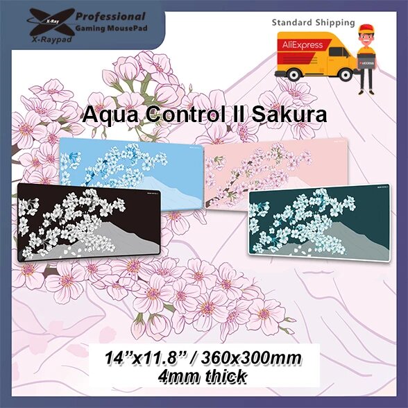 X-Raypad Aqua Control II Sakura коврик для мыши