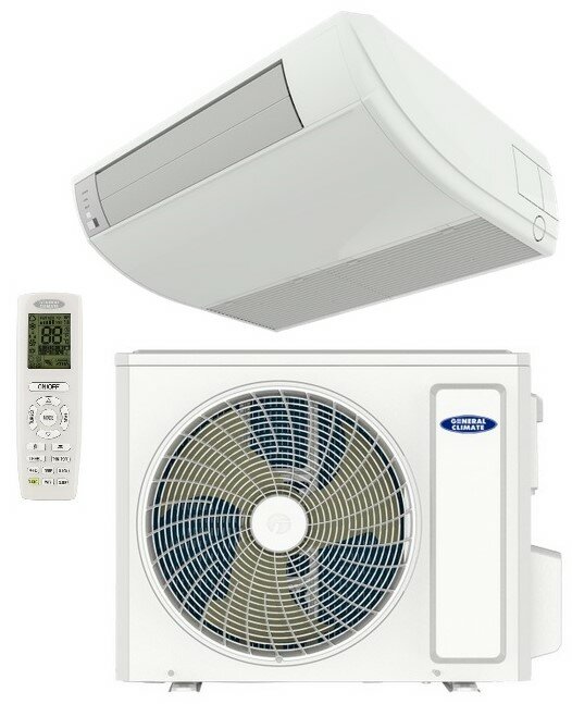 Коммерческая сплит-система General Climate серии GCG GC-CFE24HRF / GU-UE24HF