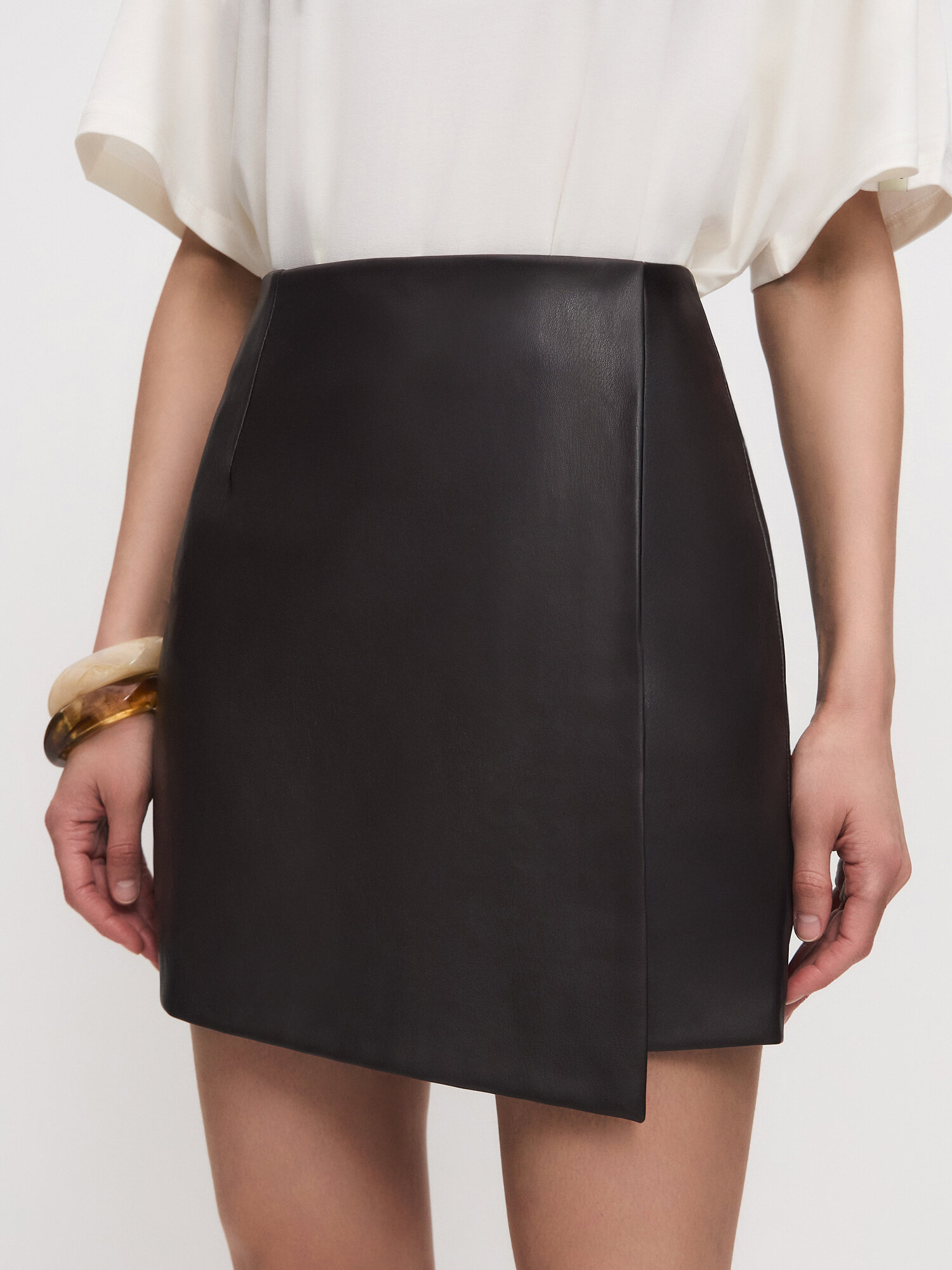 Юбка Весна, эко кожа 2026