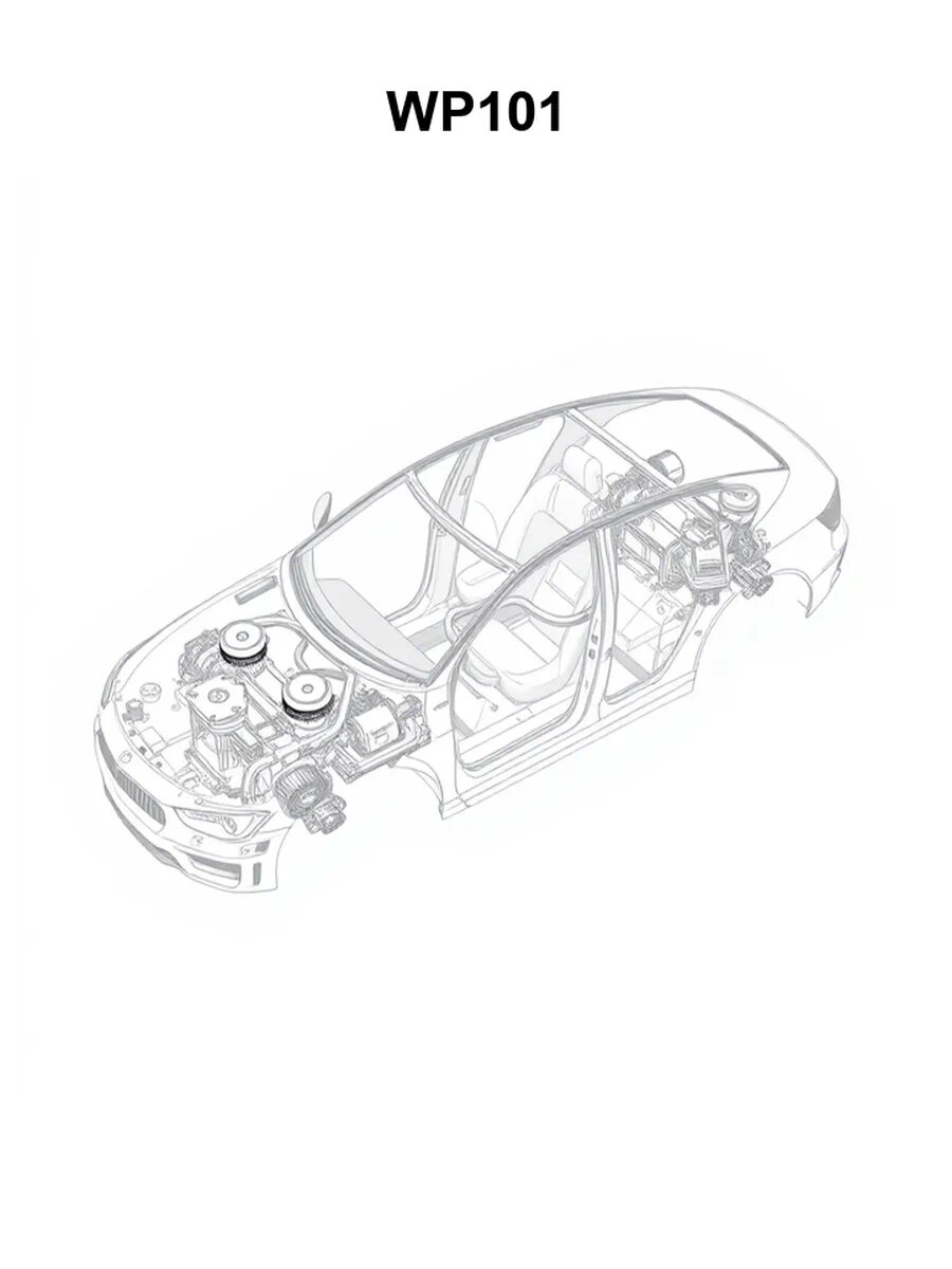 WP101, Водяная помпа FINWHALE