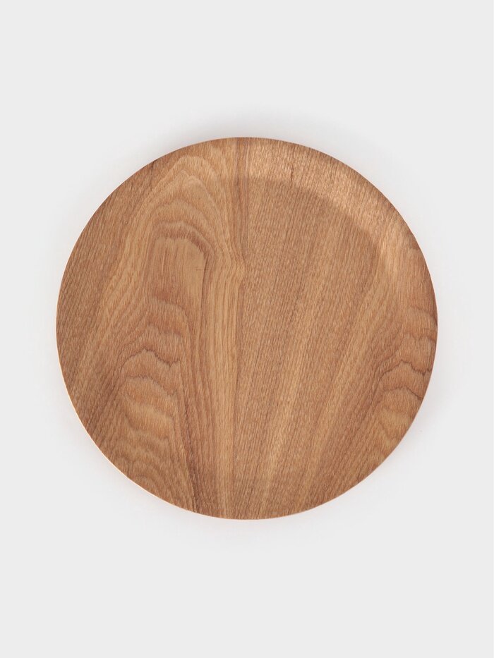 Тарелка Доляна «Заря», d=24.5 см, дерево, коричневая