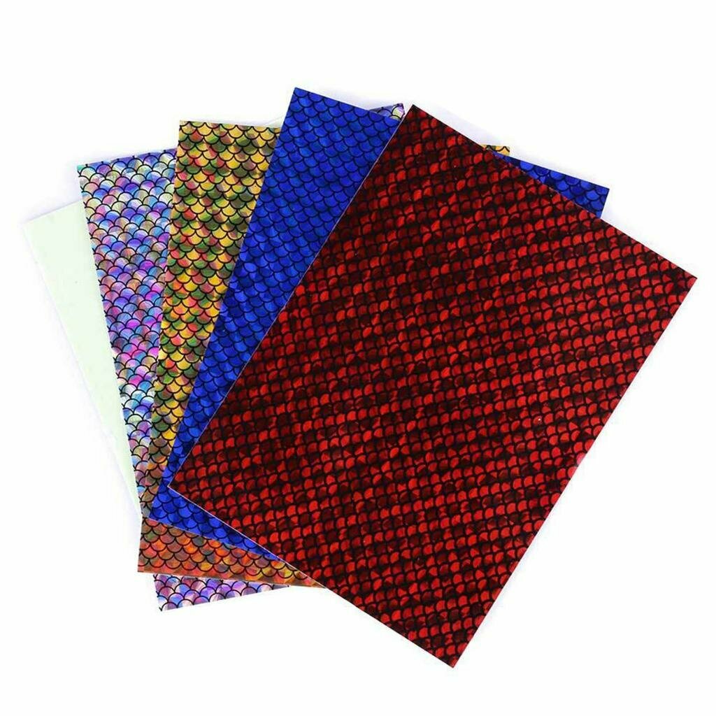 Прозрачная лента-приманка «рыбья чешуя», Рыбья чешуя светящаяся