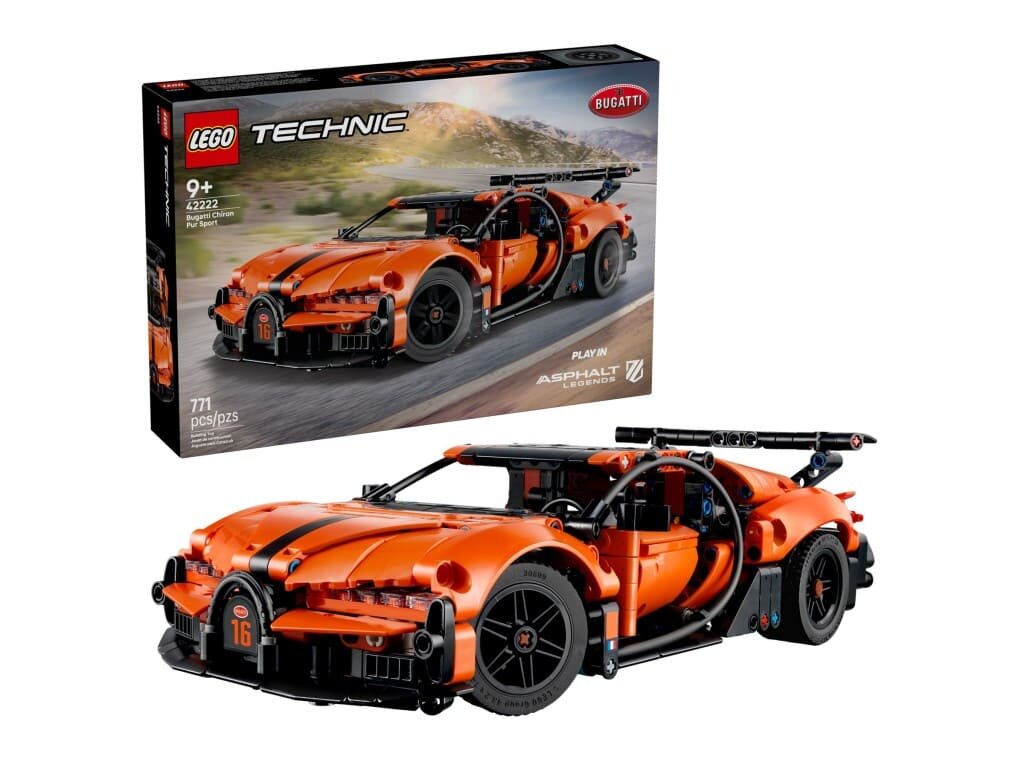 Конструктор LEGO TECHNIC 42222 Bugatti Chiron Pur Sport