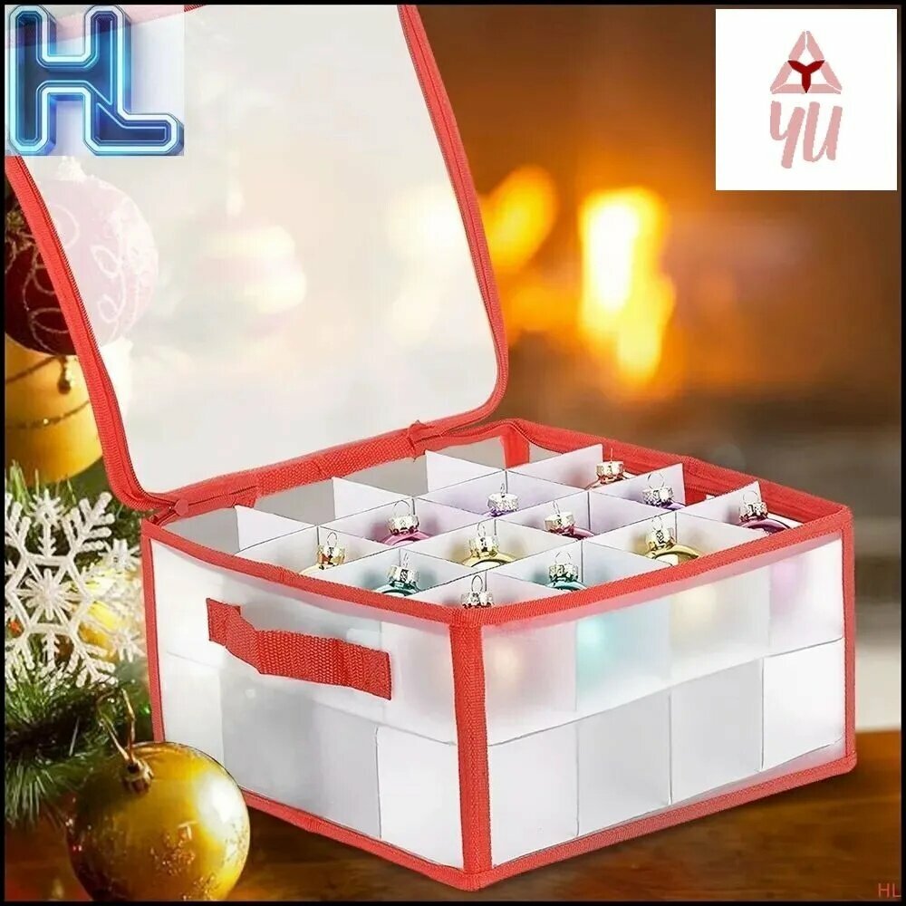 Коробка для хранения длина 30 см, ширина 30 см, высота 15 см.