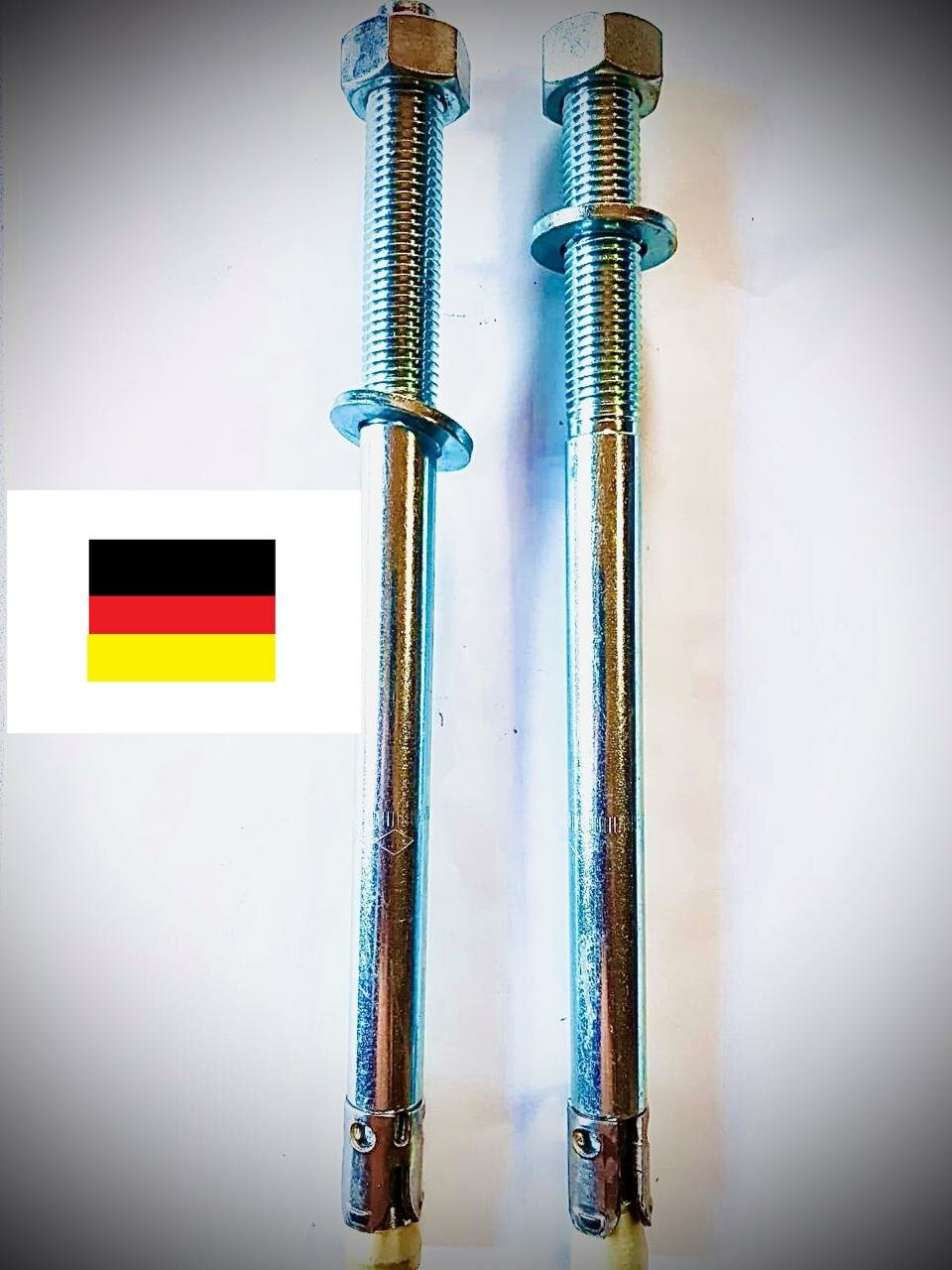 Анкер клиновой М16x150, оц. сталь , Wurth Германия, 2 шт.