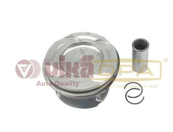 Поршень VIKA 19944101 Mercedes W204, W205, W212, W213 1.6 M274 07-23, комплект 1 шт + кольца