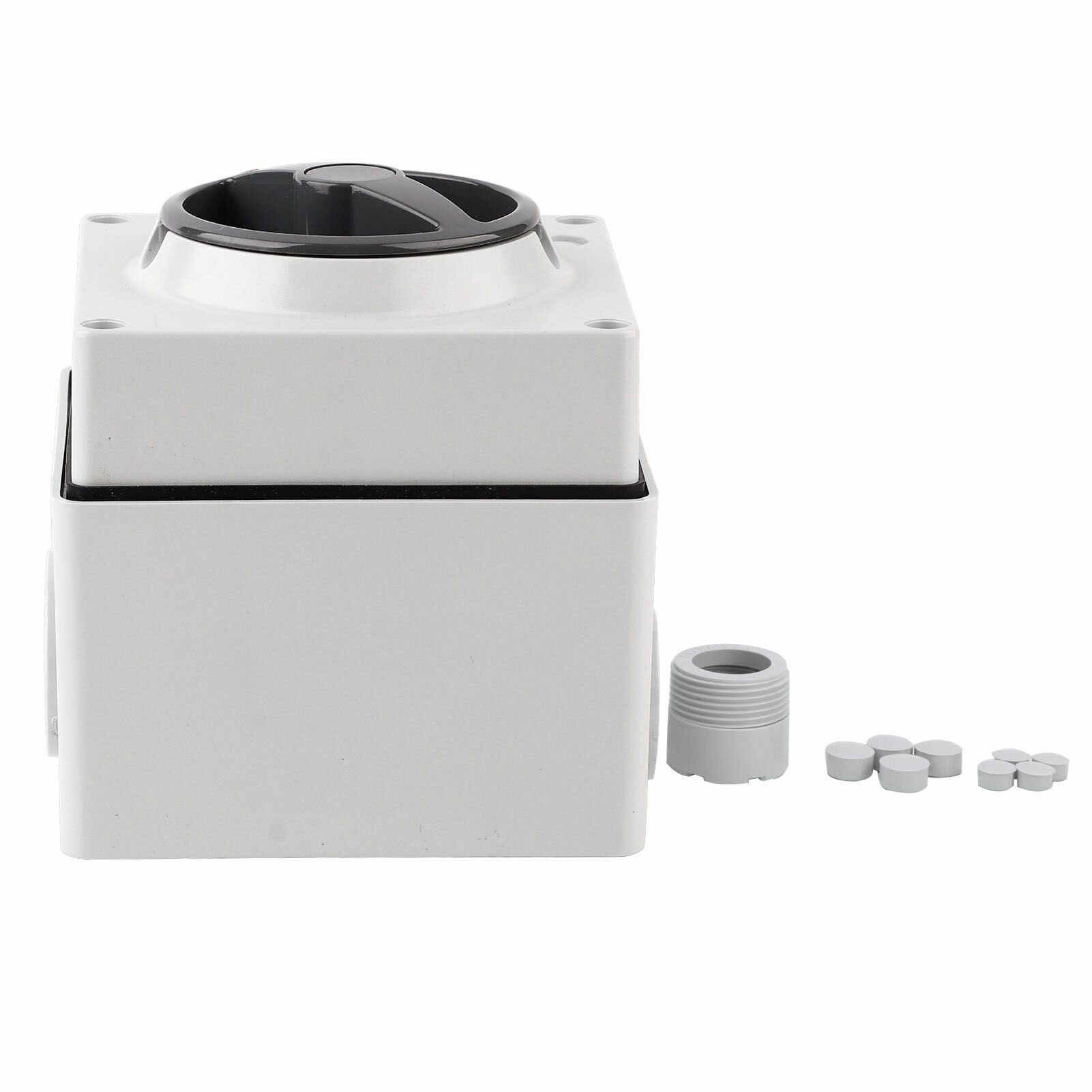 Водонепроницаемый выключатель-розетка 250В, поворотный, с индикатором (4P20A)