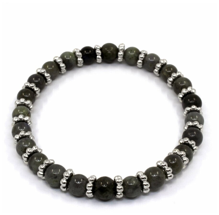 Браслет-нить, лабрадорит