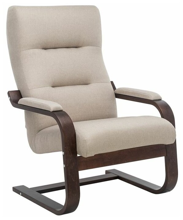 Кресло Оскар (Орех текстура/ткань Малмо 05)