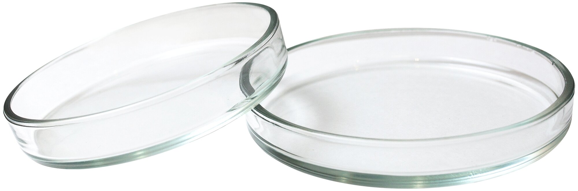 Чашка микробиологическая (Петри) стекло , 1 шт. размер 100*20 мм, толщина стенки 3 мм, Россия