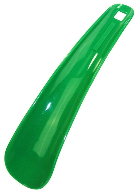 Рожок для обуви, пластик, 15 см, цветной, универсальный, Двойной Блеск.