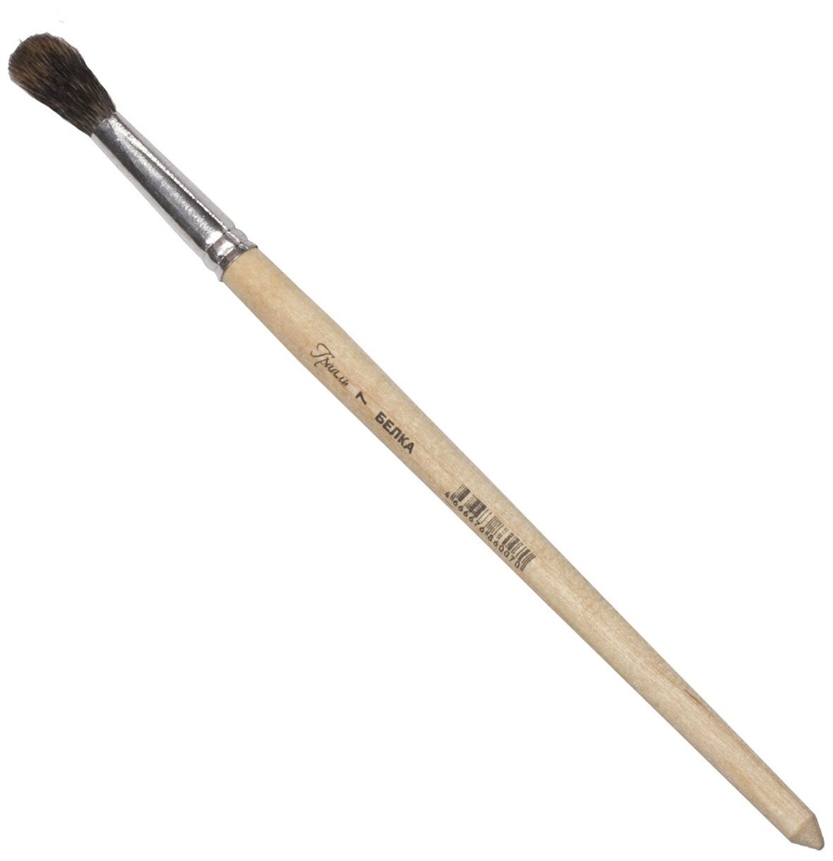 Кисть белка сосновая, живописная (1 штука), круглая, № 7, КХБ№7