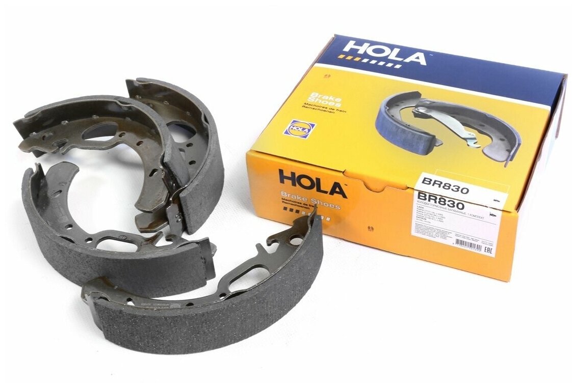 Колодки тормозные барабанные HOLA арт. br830