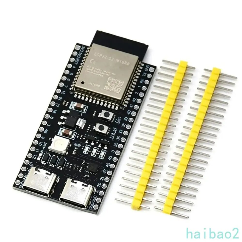 ESP32 ESP32-S3 Wi-Fi+Bluetooth IoT Плата для разработки Dual Type-C Основная плата ESP32-S3-N16R8