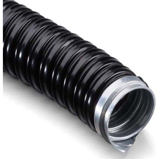 Металлорукав Rexant в ПВХ изоляции МРПИнг-20 черный (бухта 50 м/уп.)