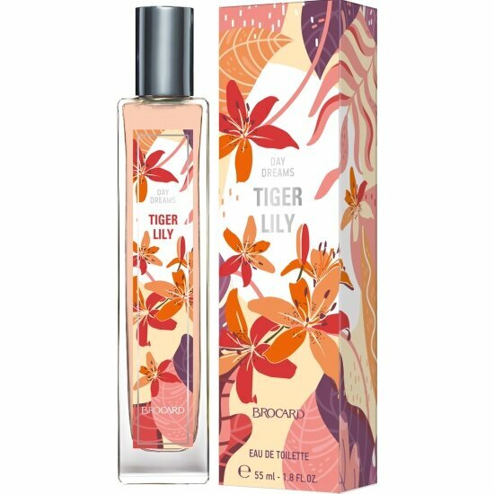 Женская туалетная вода Brocard Грезы, Тигровая Лилия, 55 мл