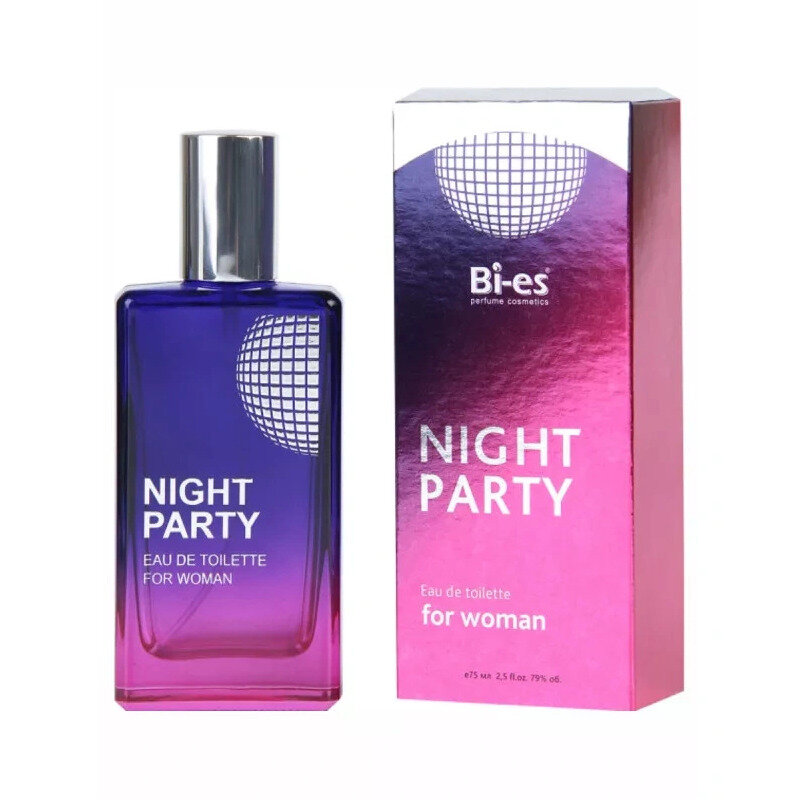 BI-ES Night Party туалетная вода 75 мл / Би Эс Найт Парти / Ночная Вечеринка