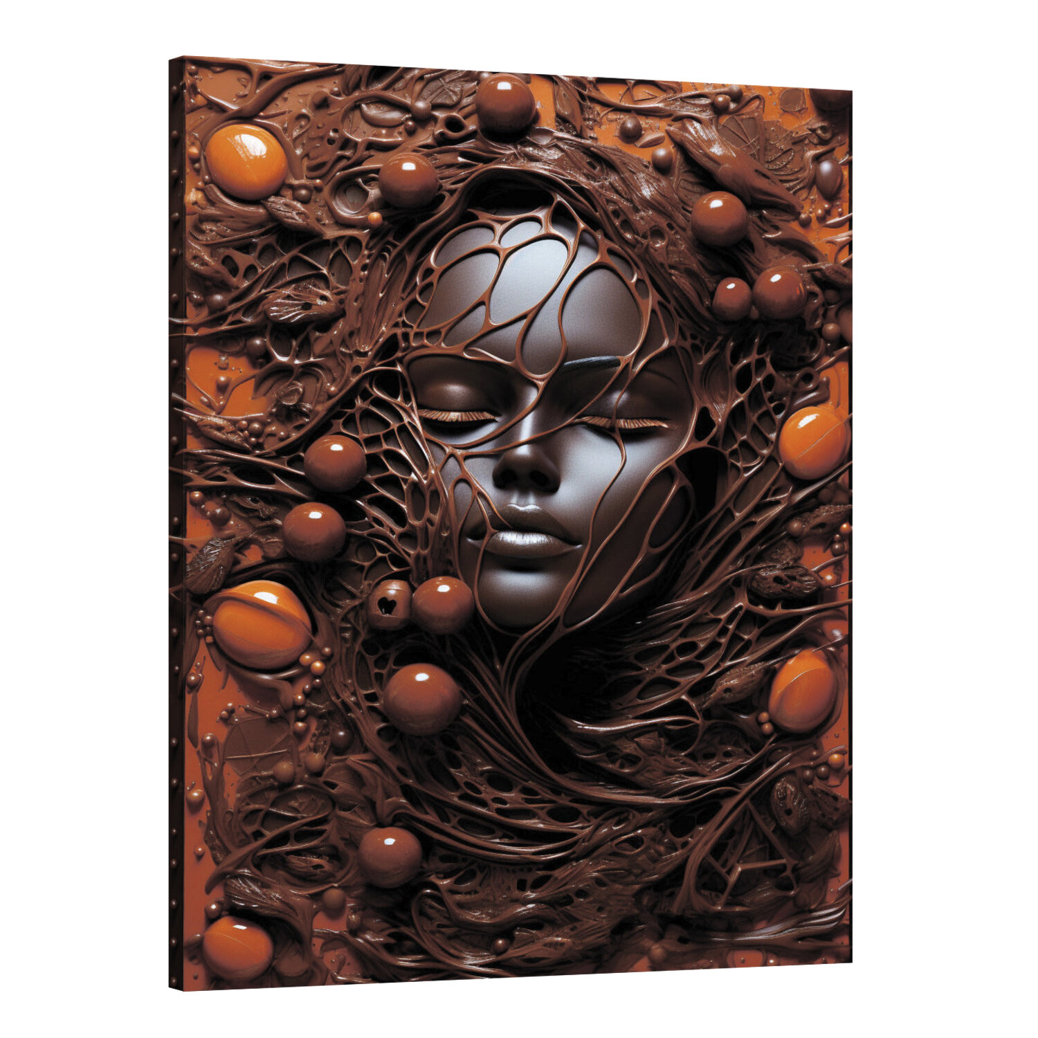 Интерьерная картина 50х70 "Шоколадная сказка"