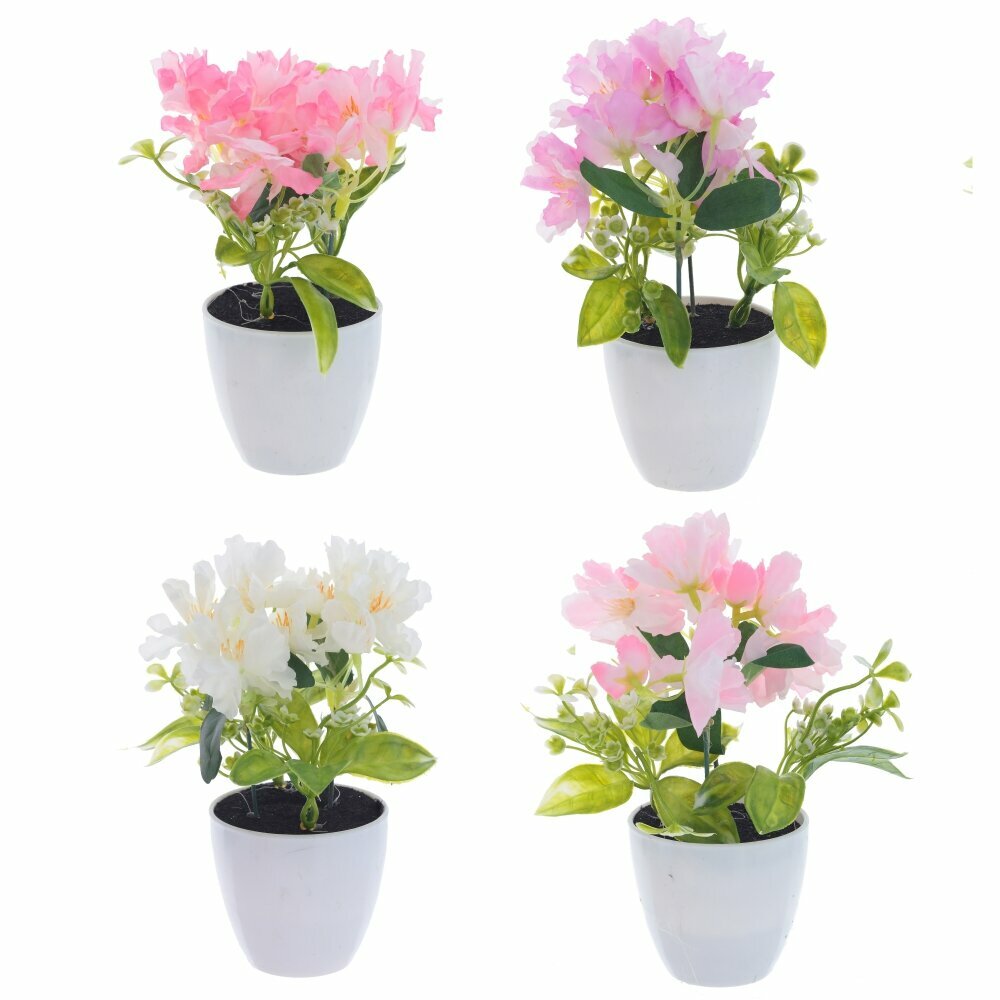 Цветочная композиция, L11 W11 H19 см, 4в. 799113 L11 W11 H19 см, 4в. 799113 REMECO