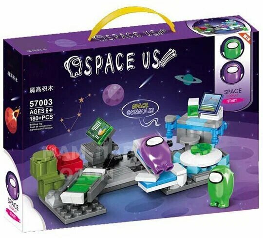 Конструктор Among Us (Амонг Ас) Космос "Космическая консоль" 57003 / 180 деталей