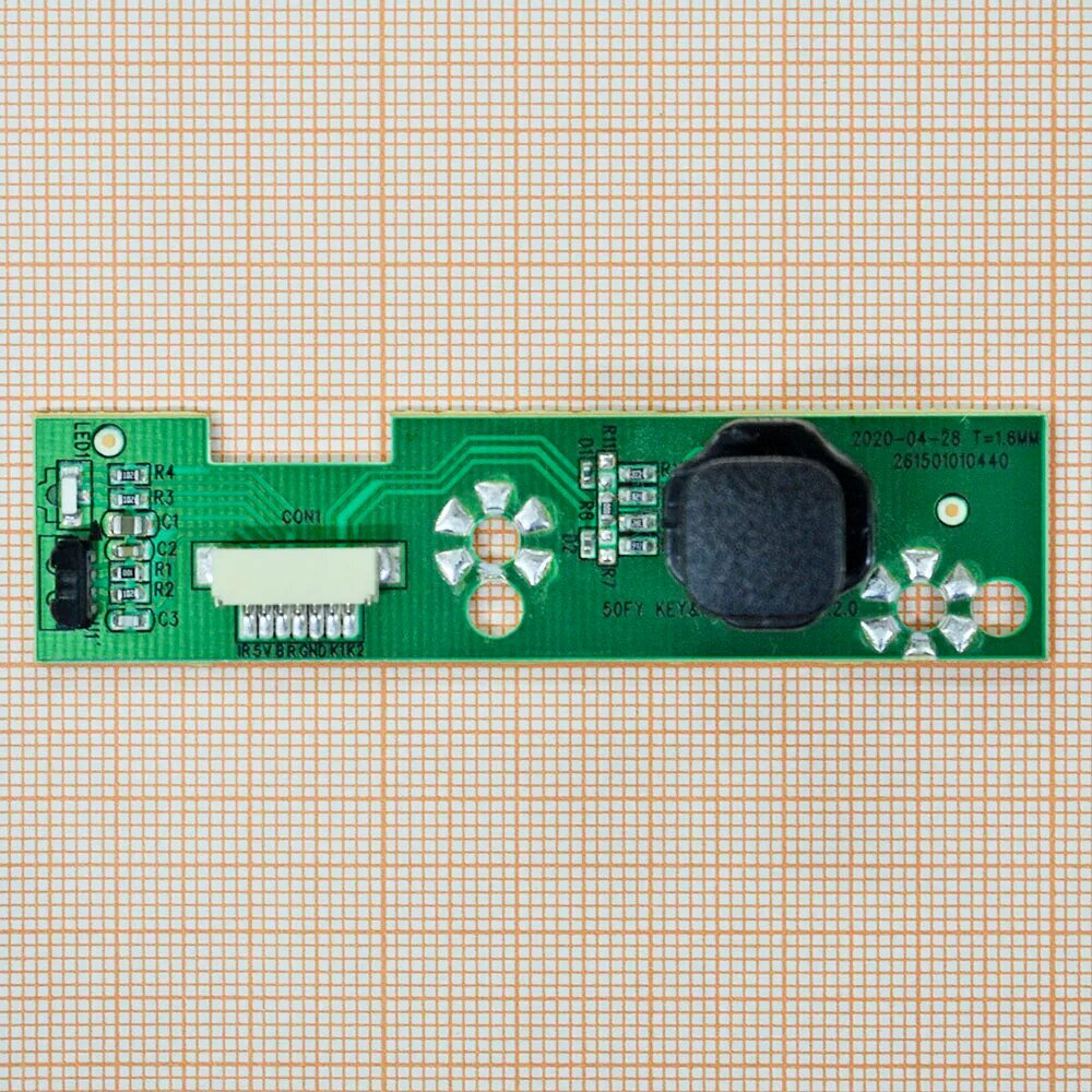 Модуль управления 50FY KEY&IR Board VER:2.0 261501010440