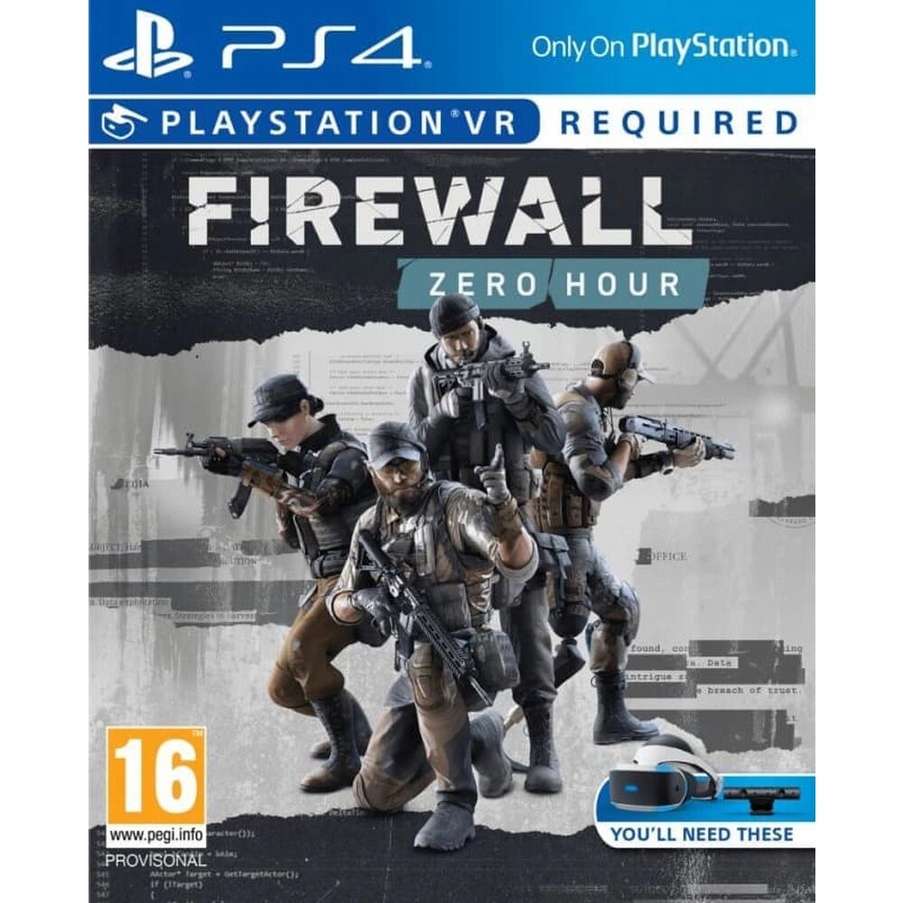Игра Firewall Zero Hour (только для PS VR) (PS4/VR, русская версия) Sony Computer Entertainment (SCE) Blu-ray диск 16+
