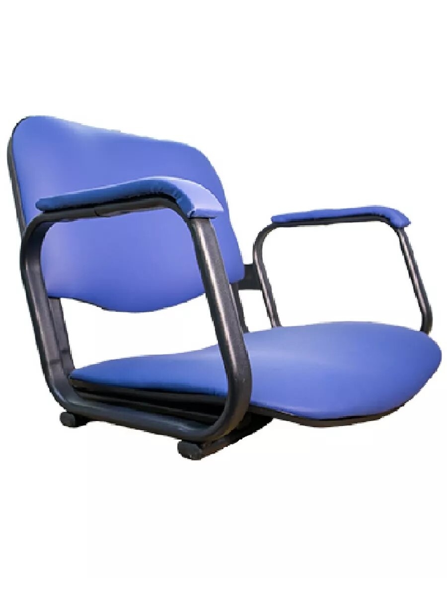 Мягкий элемент парикмахерского кресла контакт синий