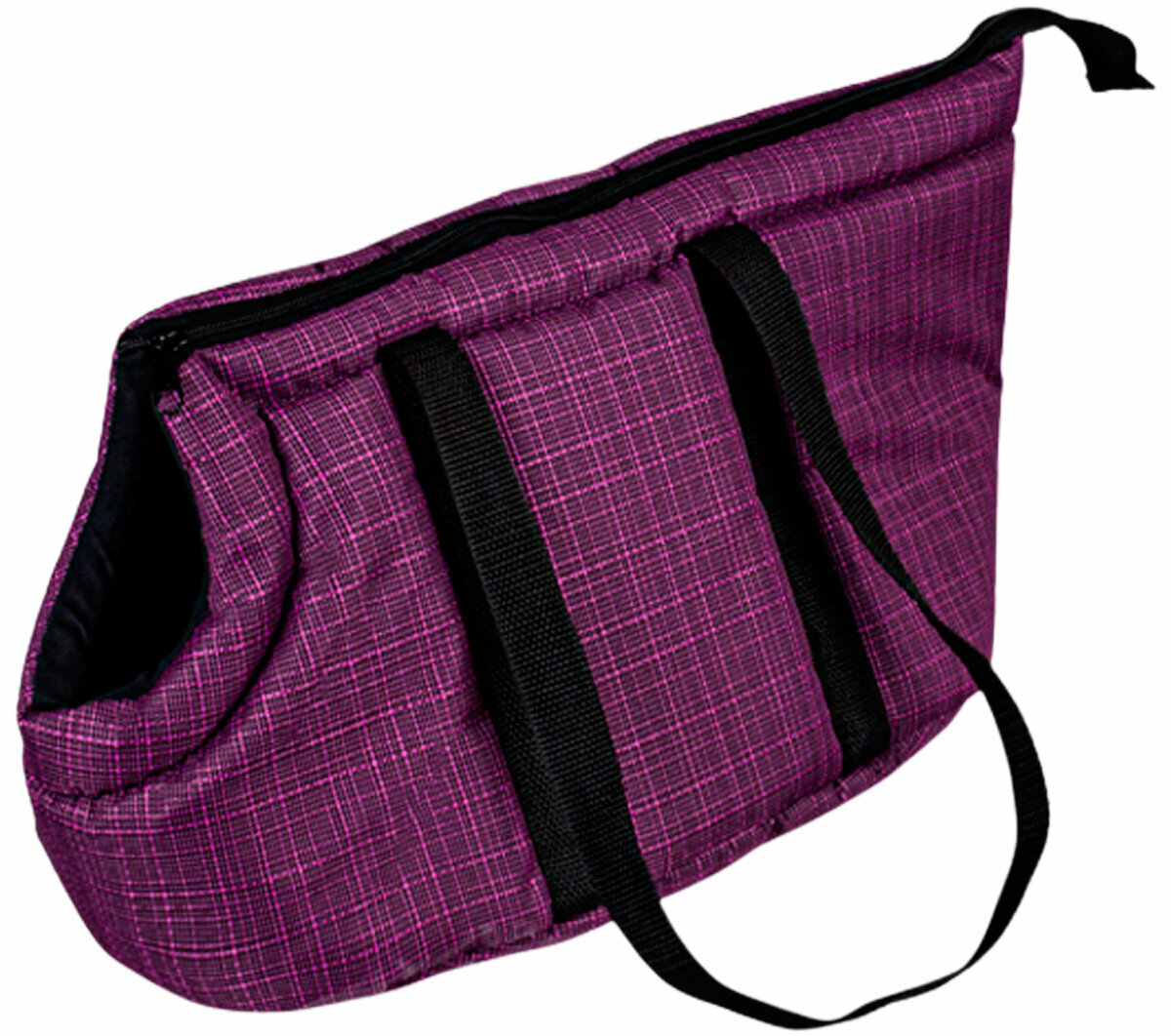 Сумка переноска для собак и кошек Xody Бамбук № 2 фиолетовая 36 х 23 х 25 см (1 шт)