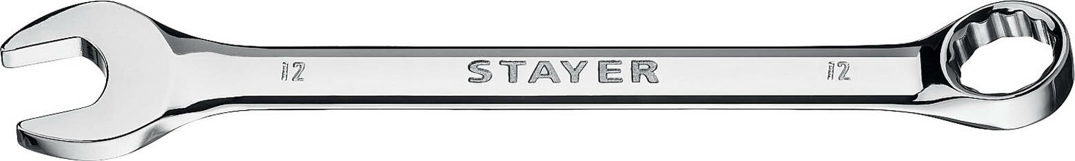 Комбинированный ключ STAYER 12мм 27081-12_z01