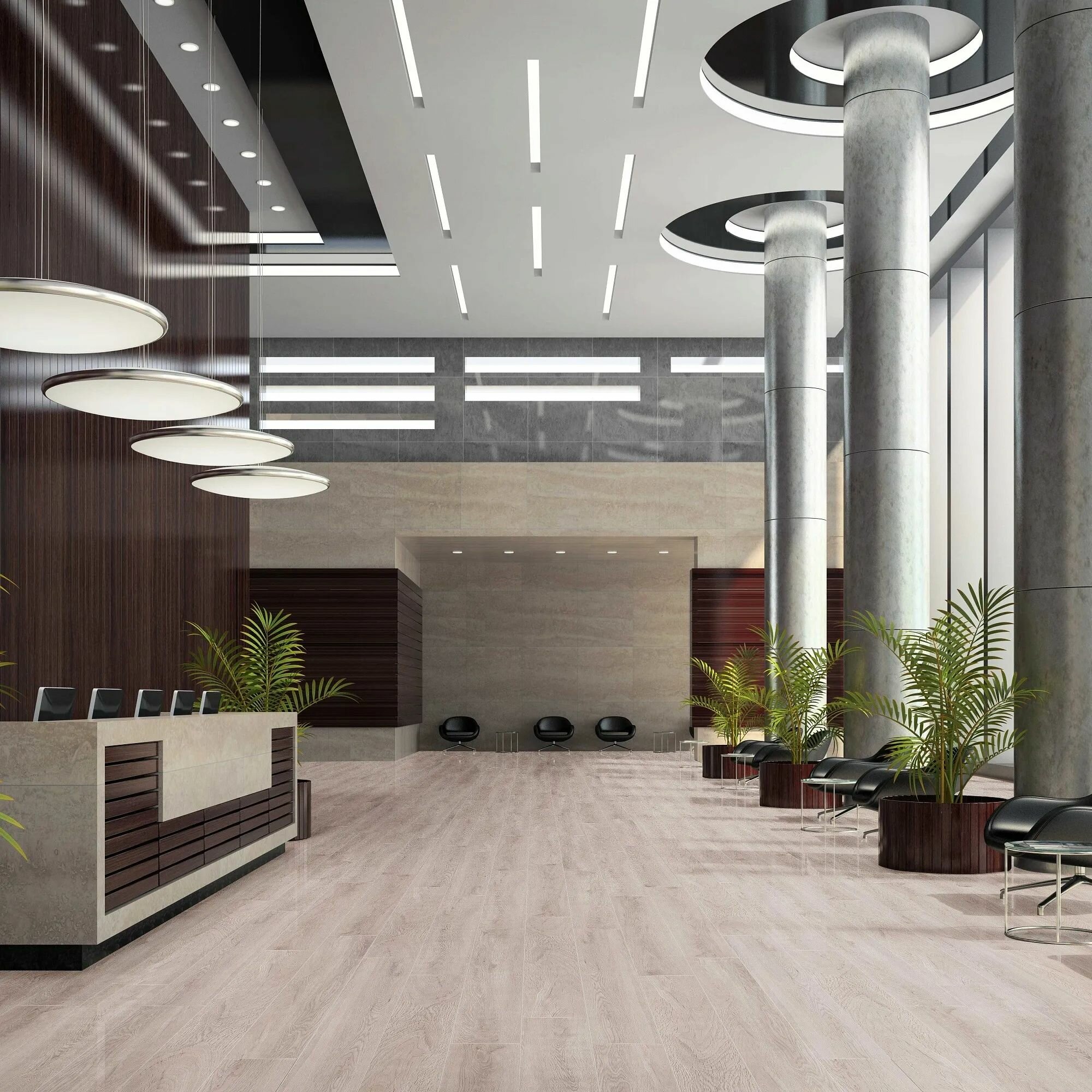 Виниловая плитка SPC CronaFloor Wood 4V Клайпеда XJ1106-13 (в уп. 10 шт./2.16 м2)