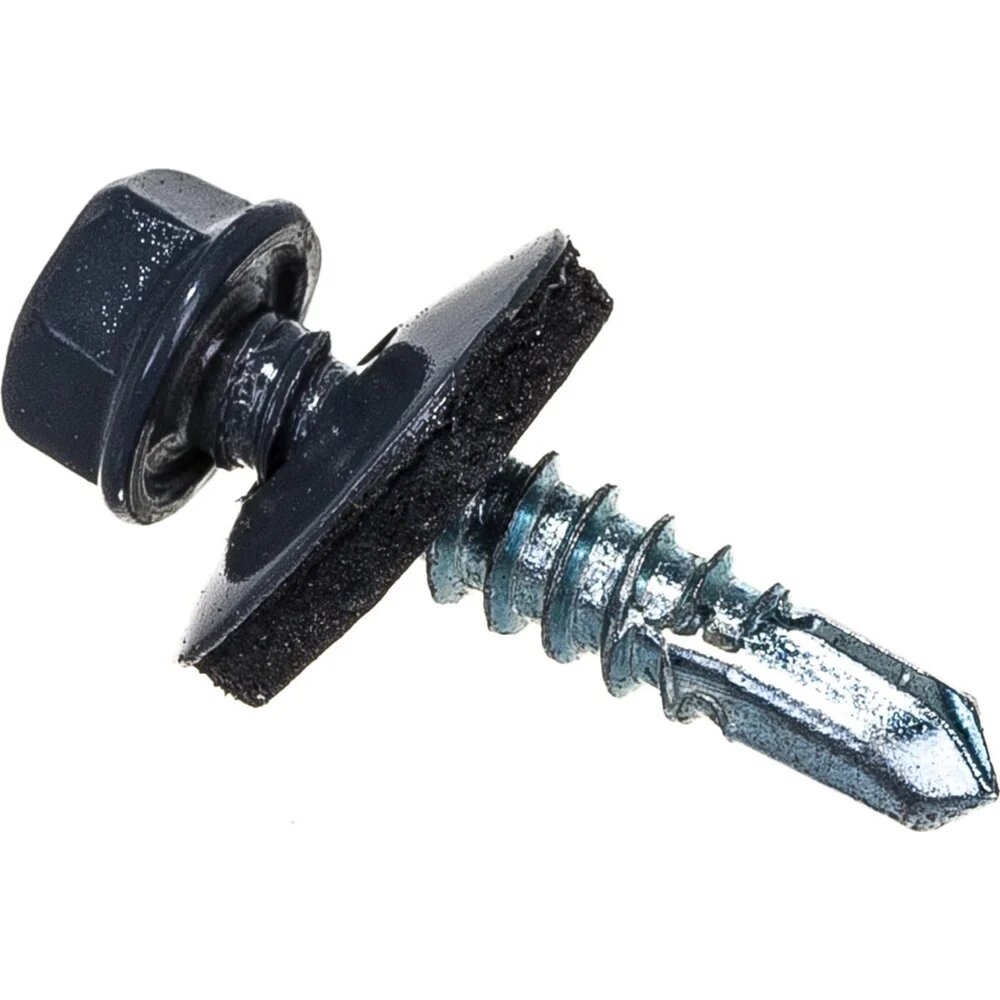 STEELREX Саморез для крепления кровли, RAL7024 4,8x29 кор. с ок. - 70 шт. 0140048029B4000070327024