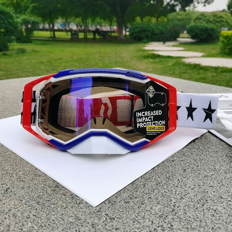 Мотоциклетные очки SCOTT, UV400, Очки для мотокросса, ATV, MTB, эндуро, внедорожный