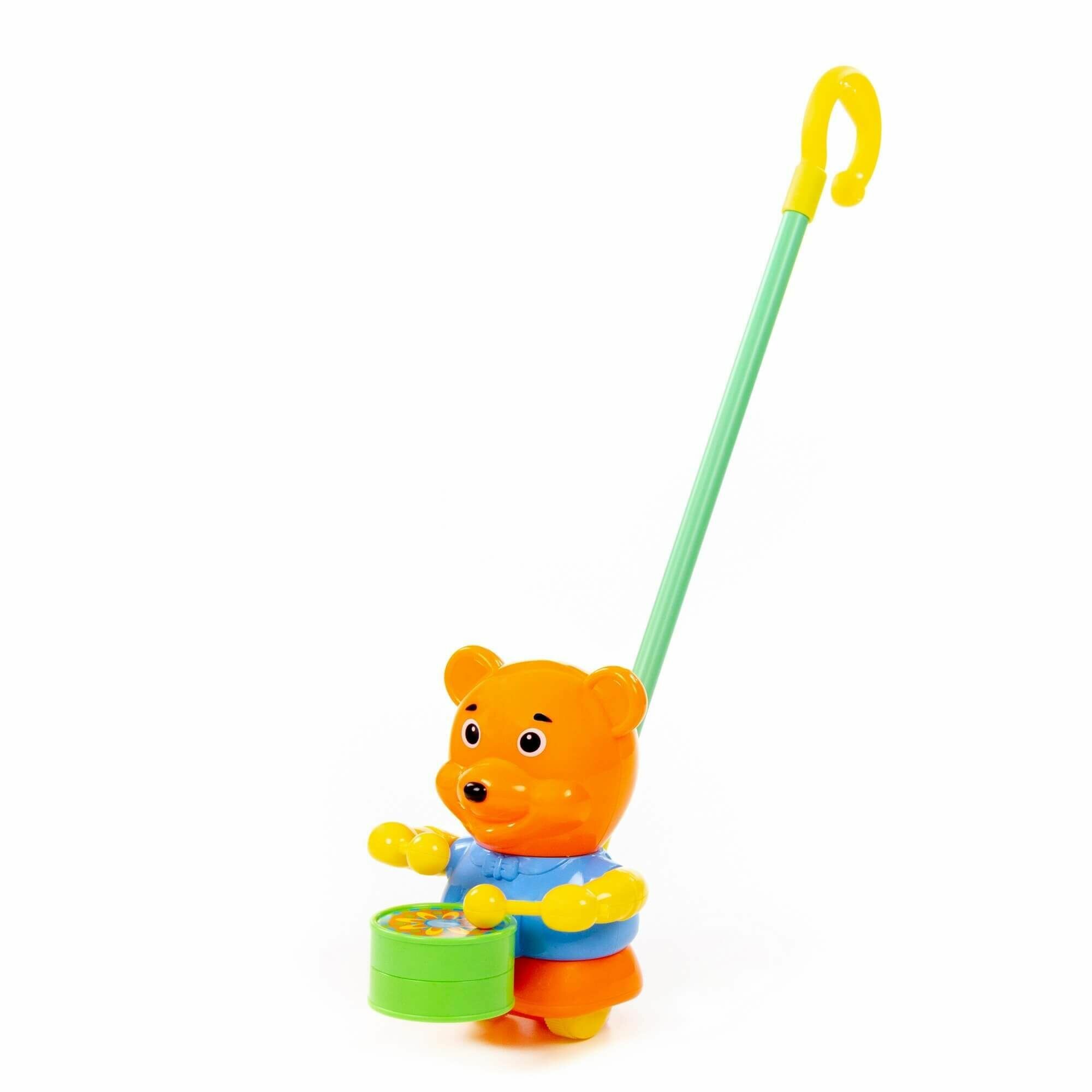 Каталка Полесье "Медвежонок", пластик, двигательные, звуковые, музыкальные эффекты