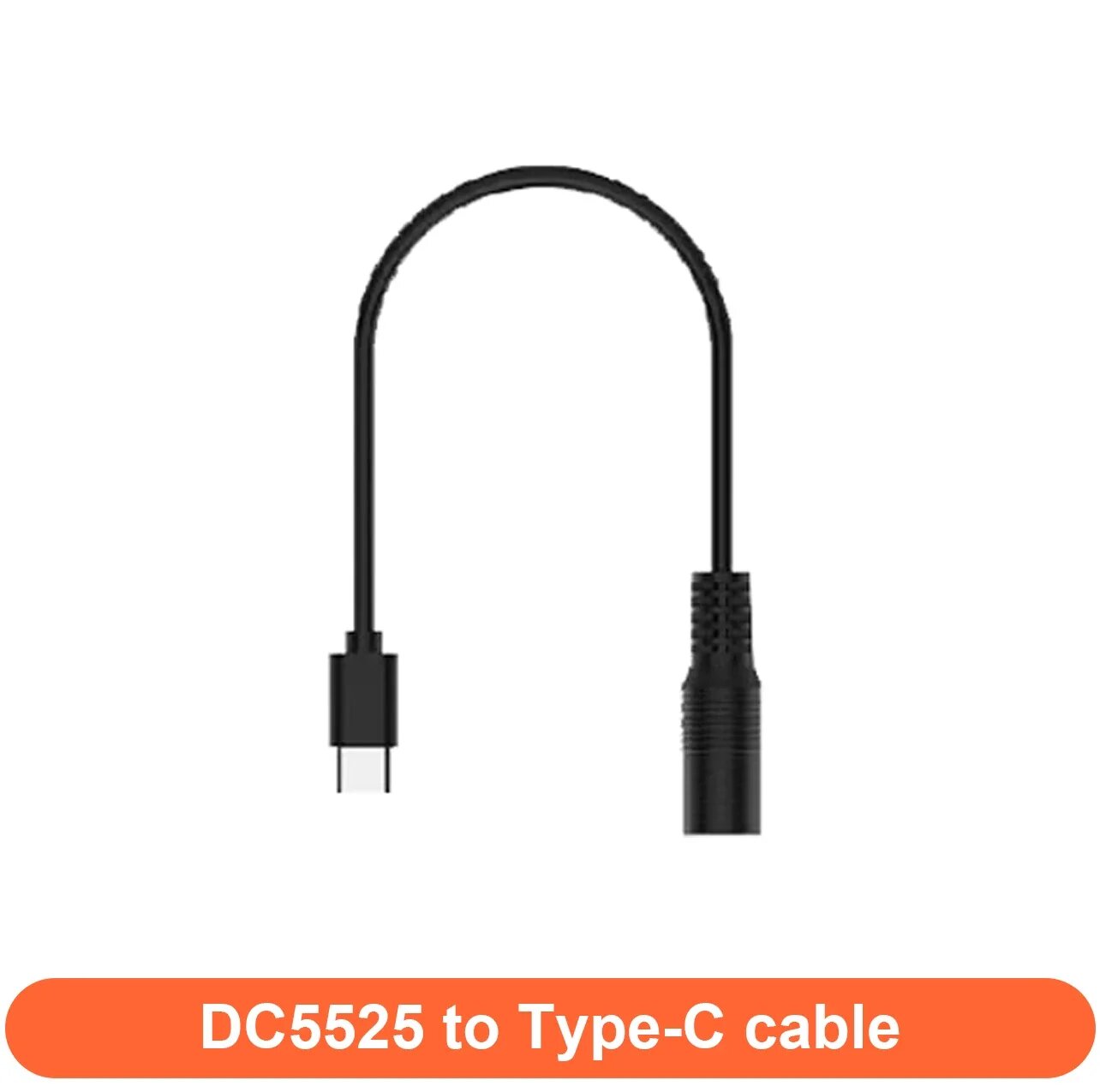 Кабель DC5525 to Type-C