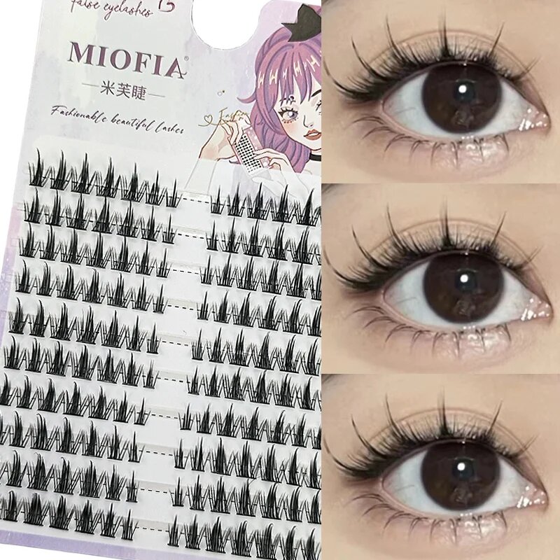 MIOFIA 100 пар накладных ресниц BYG